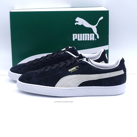 Puma | Shoes | New Puma Suede Classic 2 Xxi Sneakers 3749151 Blackwhite ...
